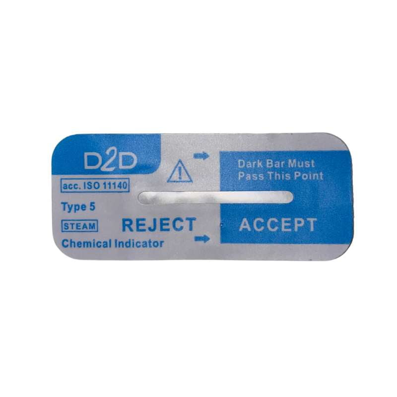 D2D Class 5 Chemical Indicator Strips – Curion Dental Products