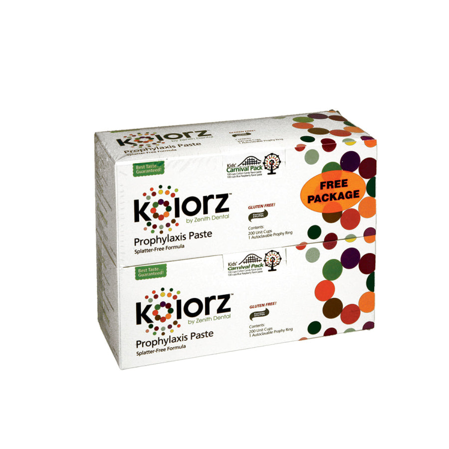 Kolorz Prophy Paste Splatter-Free with Fluoride & Xylitol | Curion ...